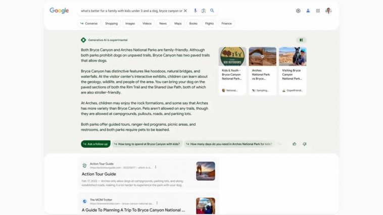 Google Brings AI to Search Engine: Google Search Undergoes a Massive Facelift in Years