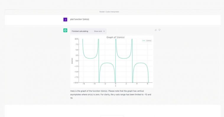 ChatGPT Plus Introduces Beta Version of Code Interpreter Function for Enhanced Functionality
